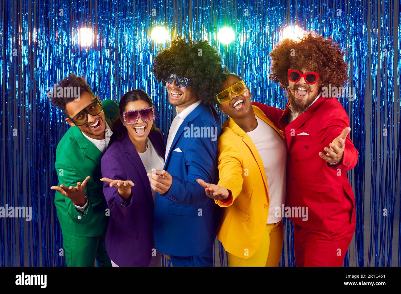 Retro dance party hi-res stock photography and images - Alamy