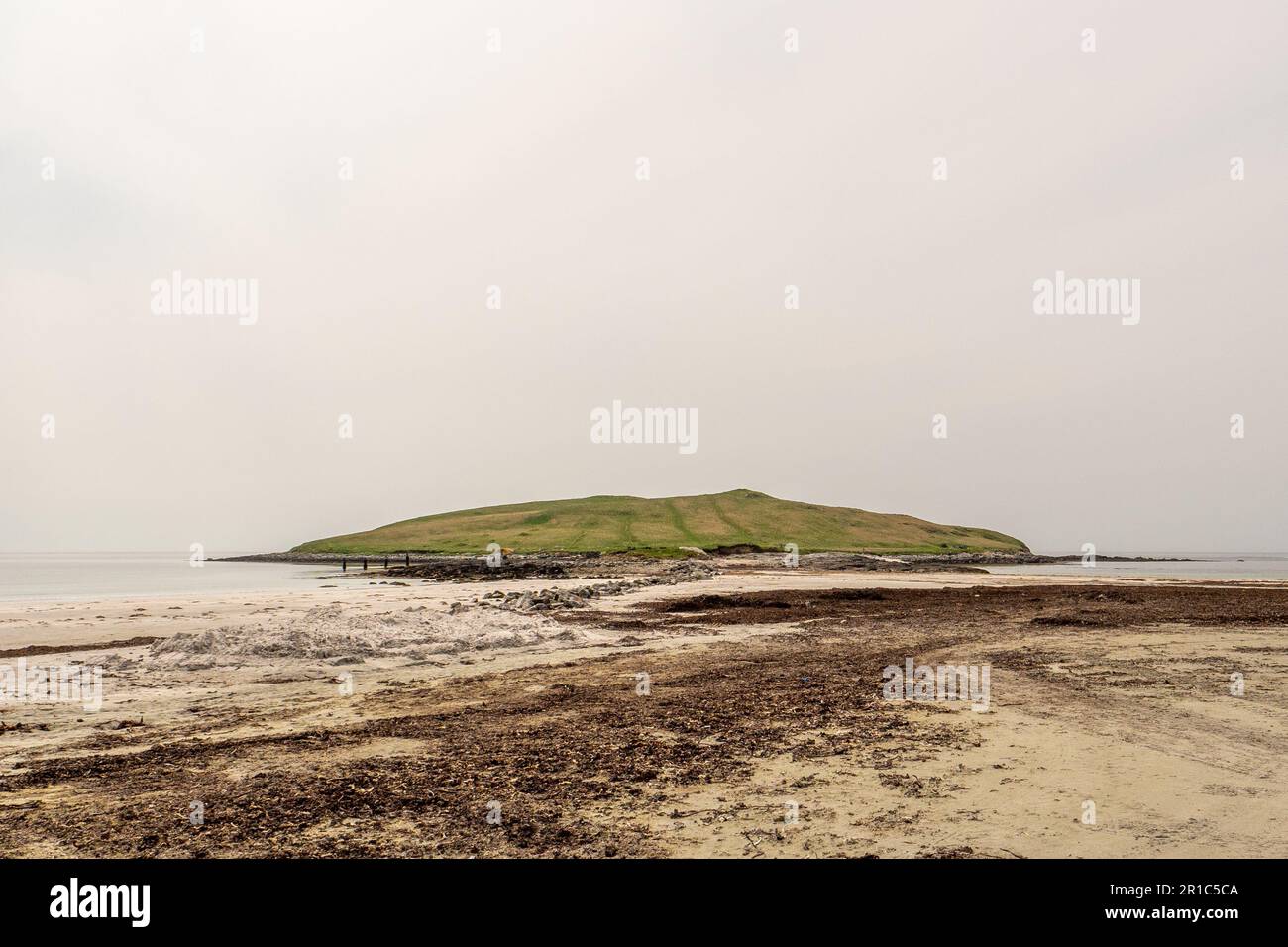 Orasaigh, a tidal island in South Uist, Outer Hebrides, Western Isles ...