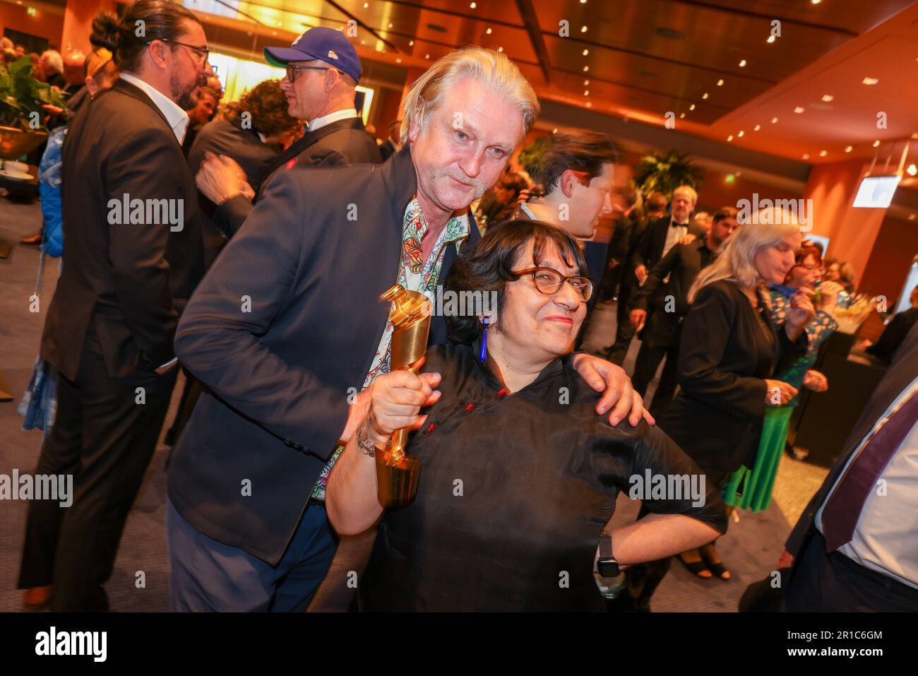 Berlin, Germany. 12th May, 2023. Detlev Buck and Roshanak Behesht ...
