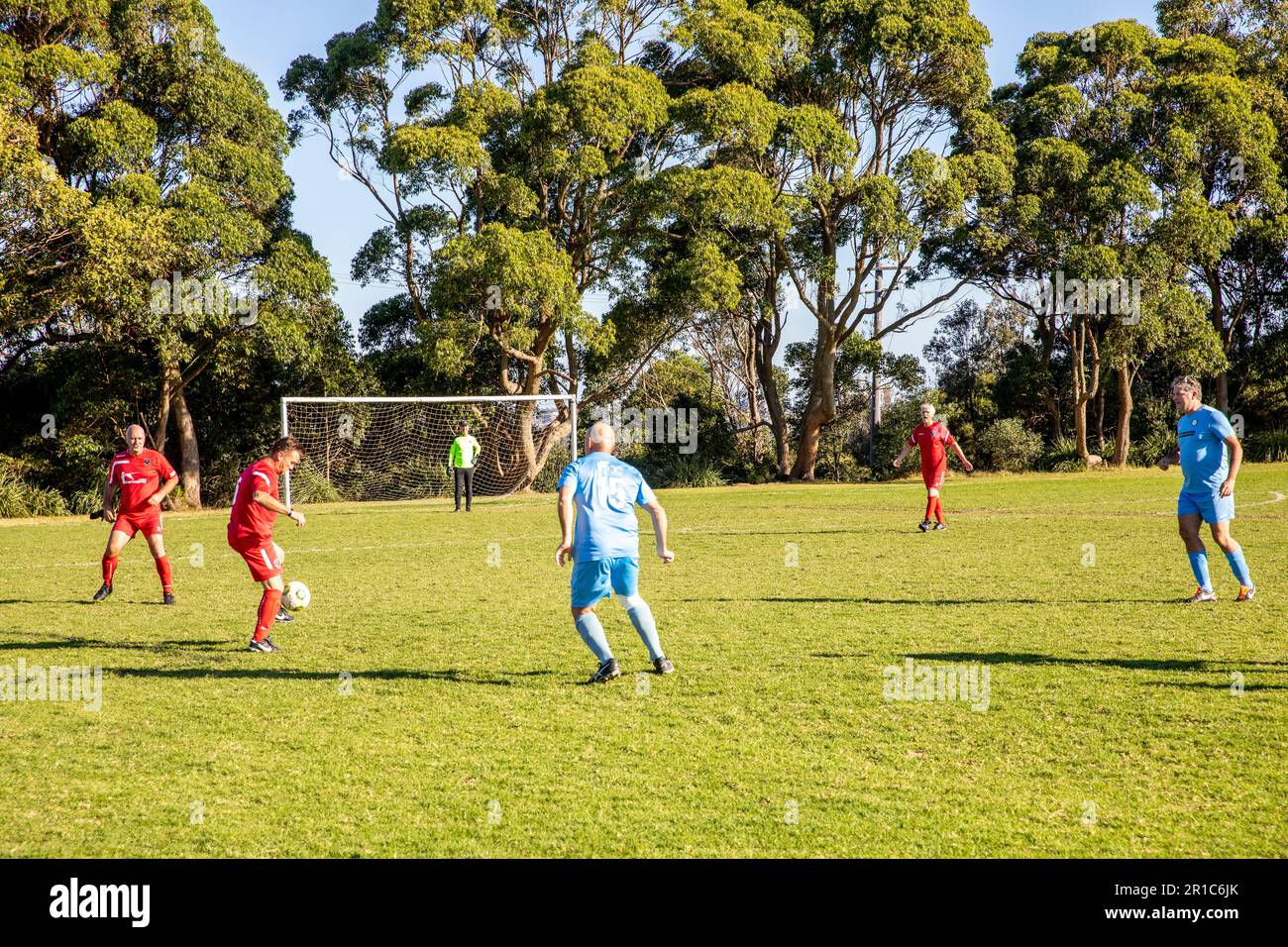 Australia mens grassroots football match between Avalon and Mosman ...