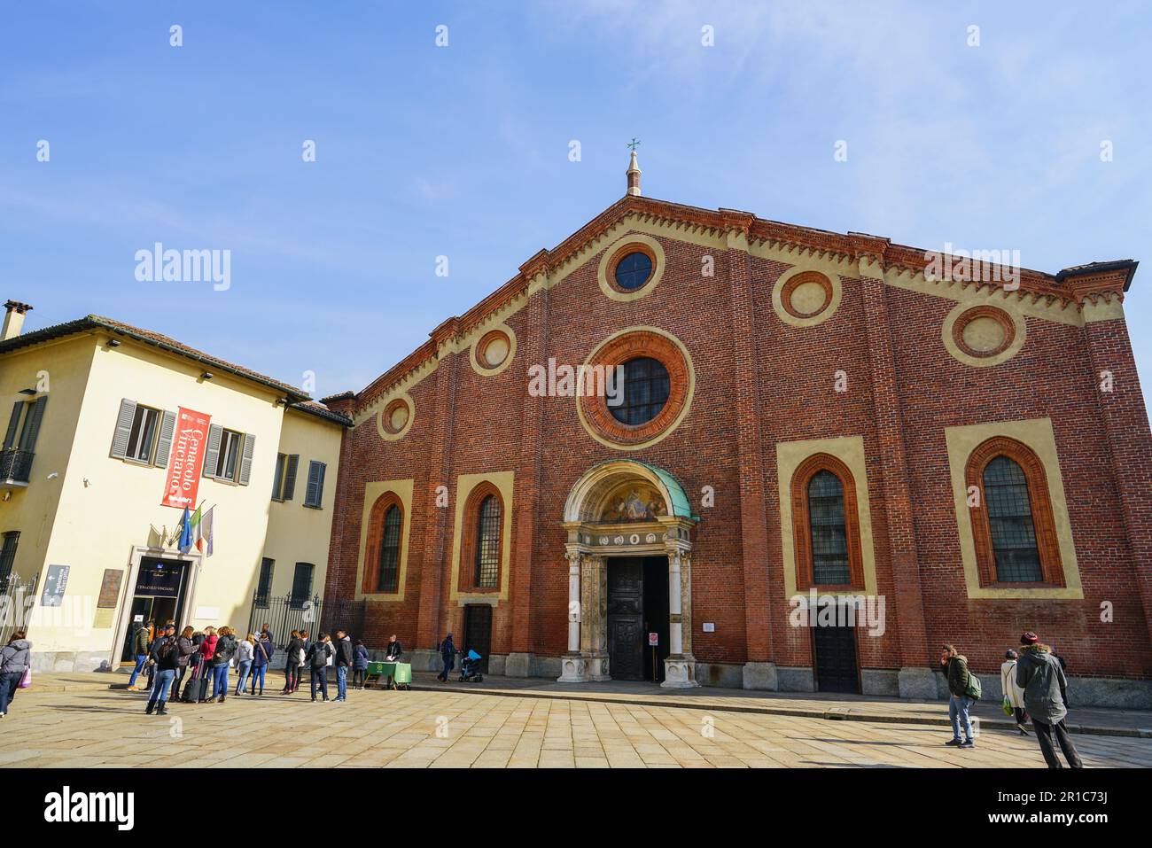 Santa Maria delle Grazie, Milan Stock Photo - Alamy