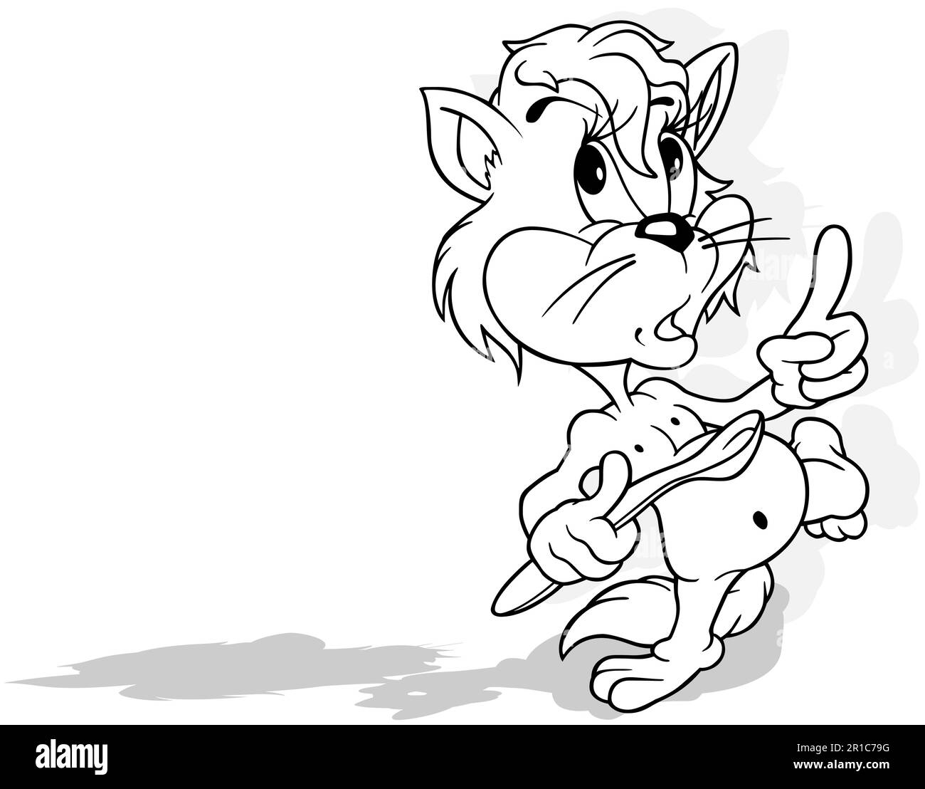 Paw pointing Stock Vector Images - Alamy