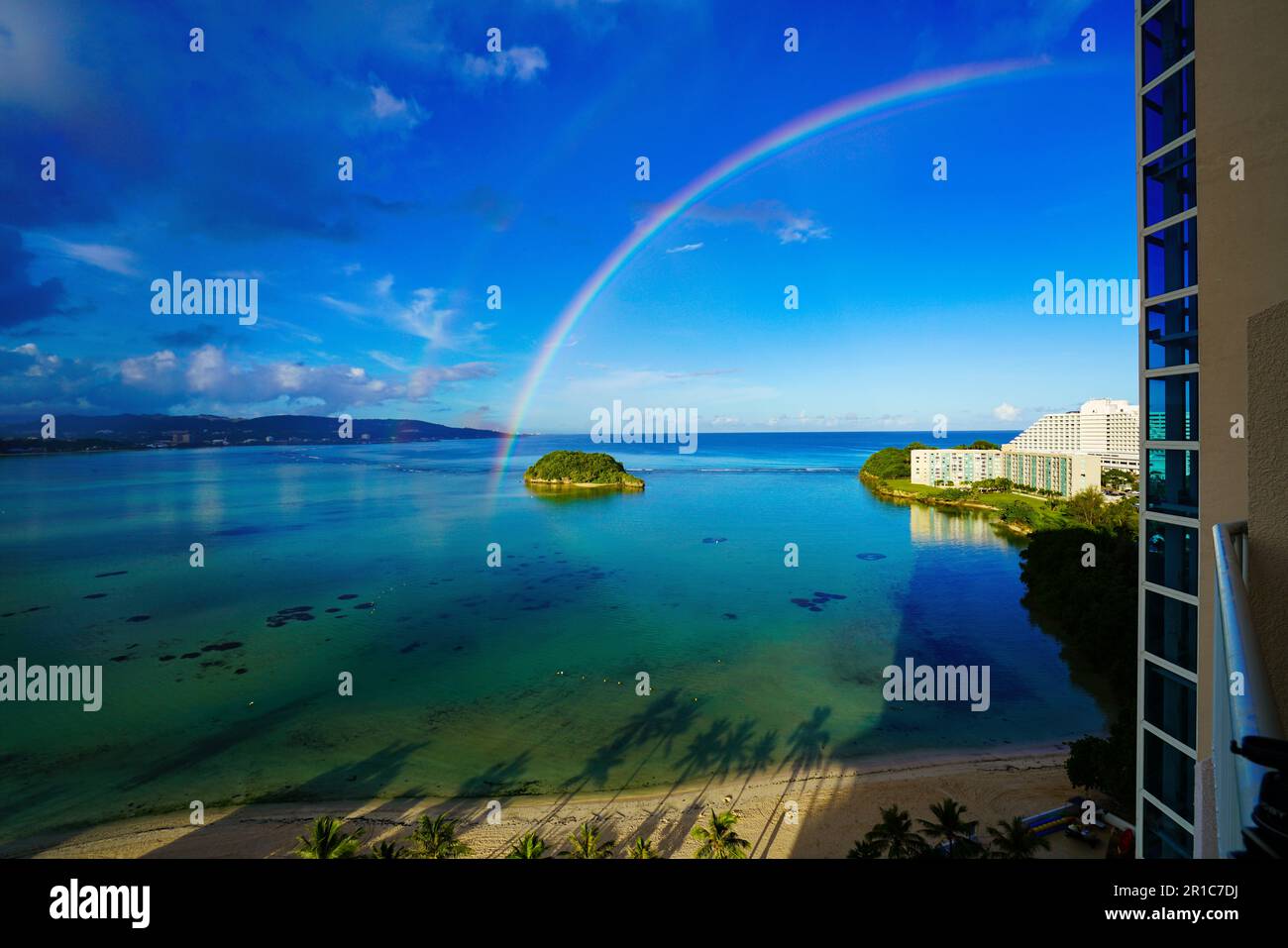 Beautiful beaches in Guam in summer Stock Photo - Alamy