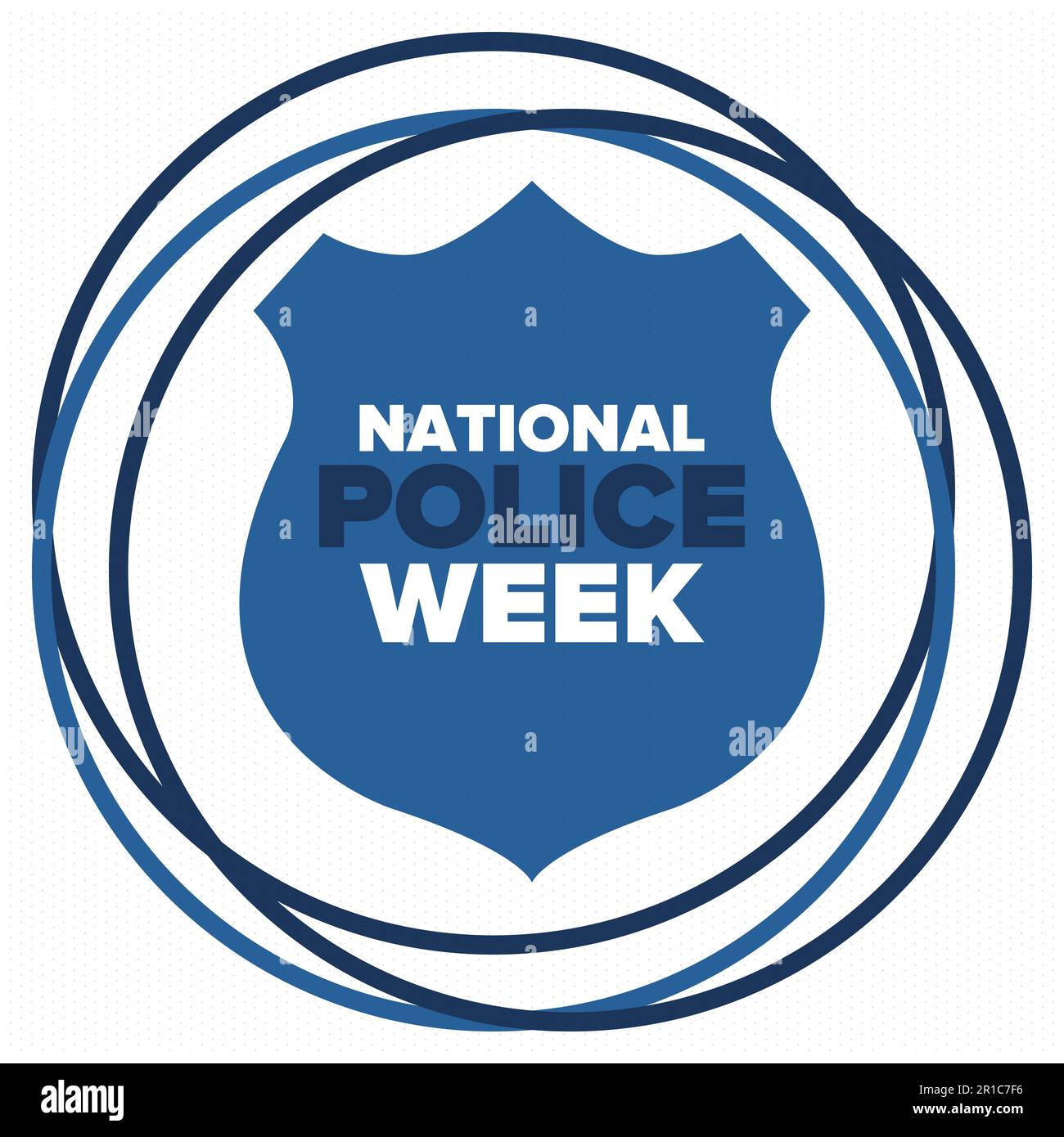 National Police Week in May. Celebrated in United States. In honor of ...