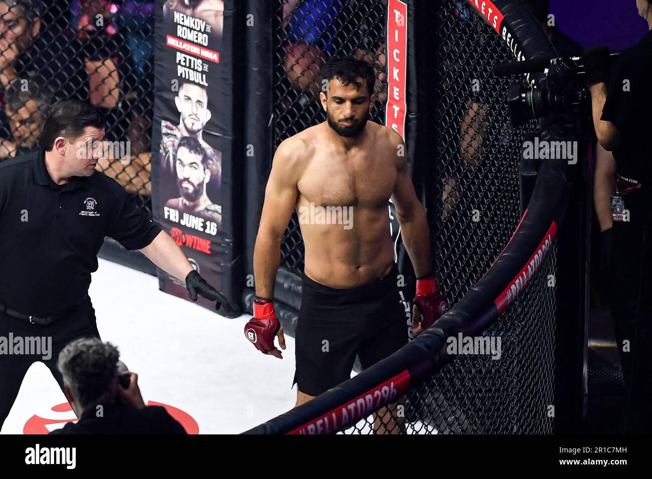 Paris, France. 12th May, 2023. Gegard Mousasi vs Fabian Edwards during ...
