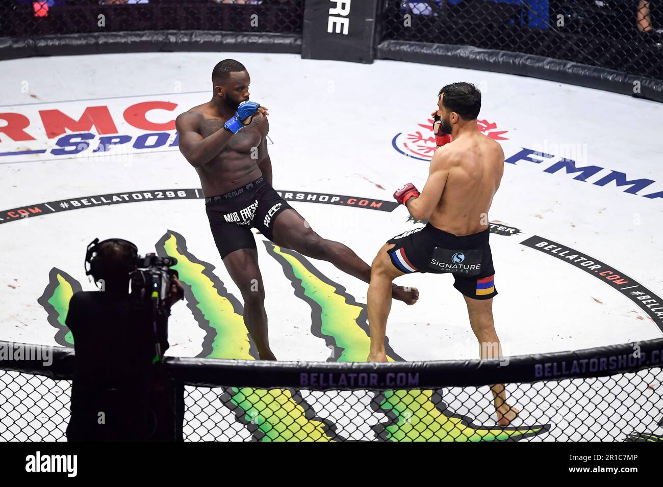 Paris, France. 12th May, 2023. Gegard Mousasi vs Fabian Edwards during ...