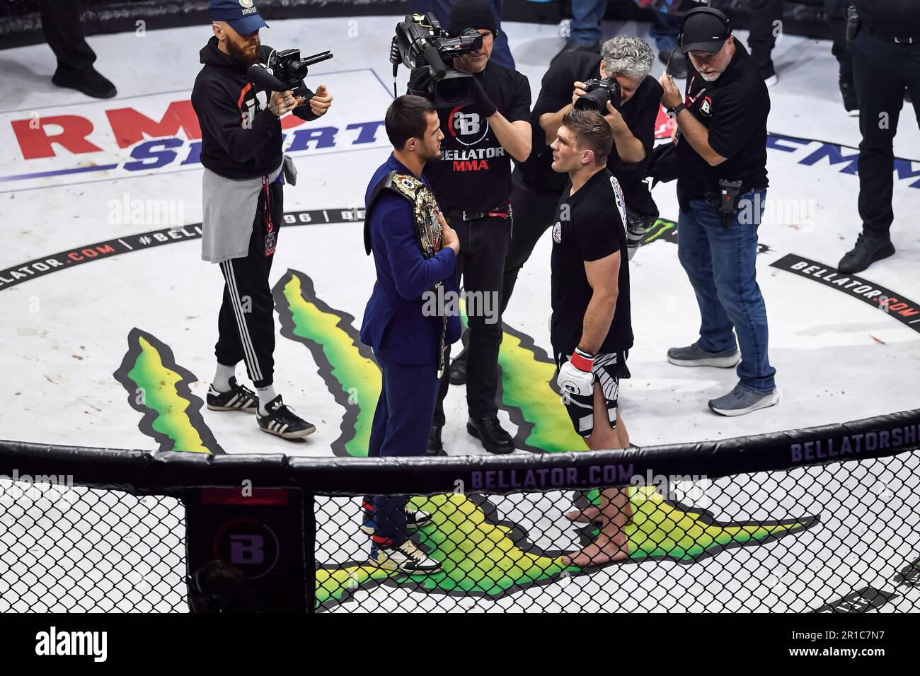 Paris, France. 12th May, 2023. Usman Nurmagomedov vs Brent Primus ...