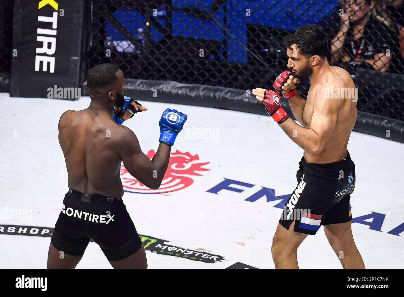 Paris, France. 12th May, 2023. Gegard Mousasi vs Fabian Edwards during ...