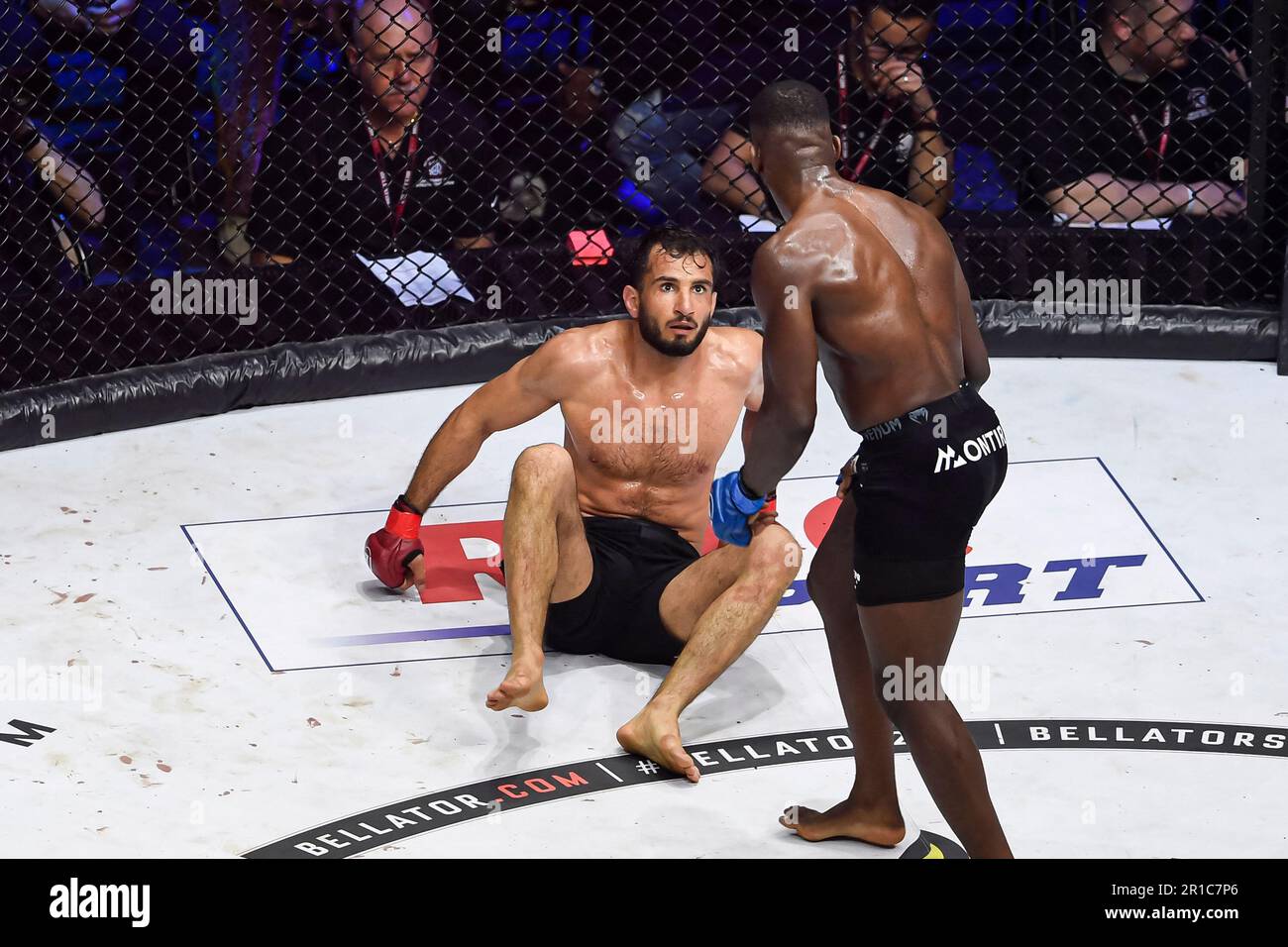 Paris, France. 12th May, 2023. Gegard Mousasi vs Fabian Edwards during ...
