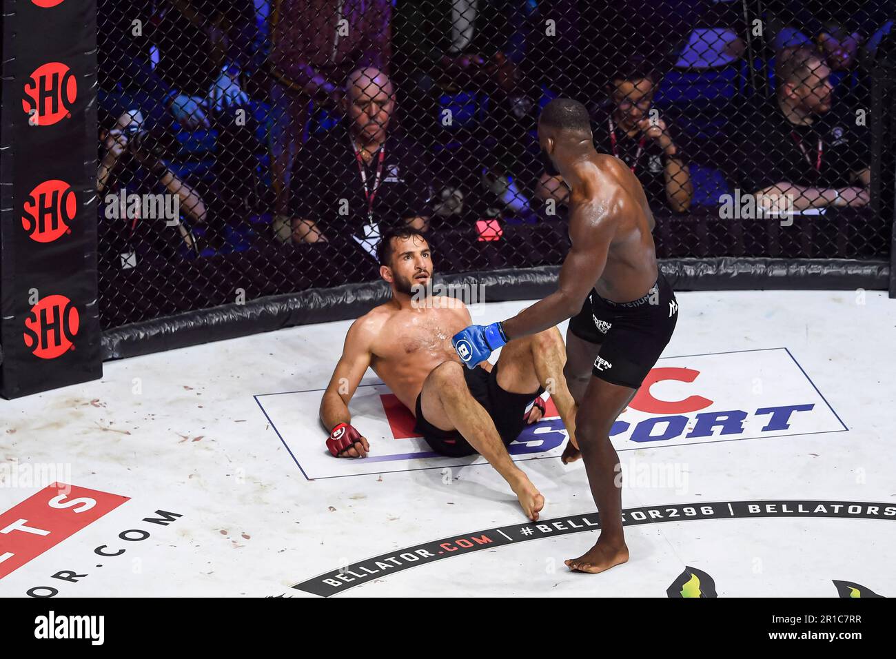 Paris, France. 12th May, 2023. Gegard Mousasi vs Fabian Edwards during ...