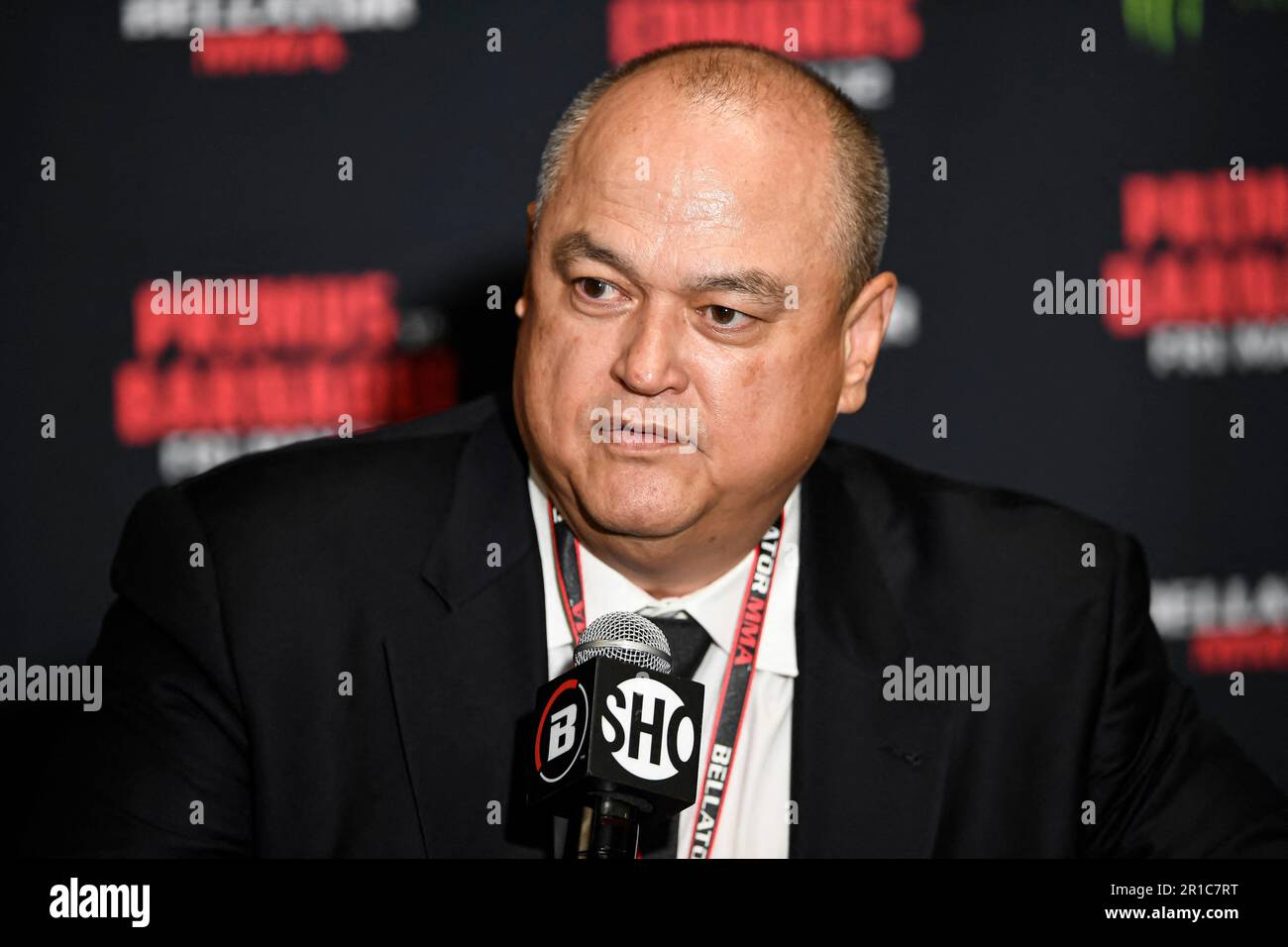 Paris, France. 12th May, 2023. Bellator president Scott Coker during ...