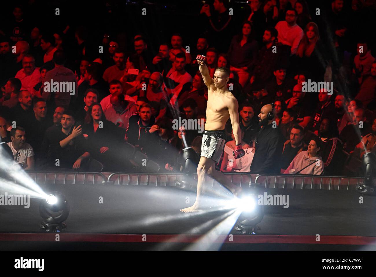 Paris, France. 12th May, 2023. Oliver Enkamp vs Luca Poclit during the ...