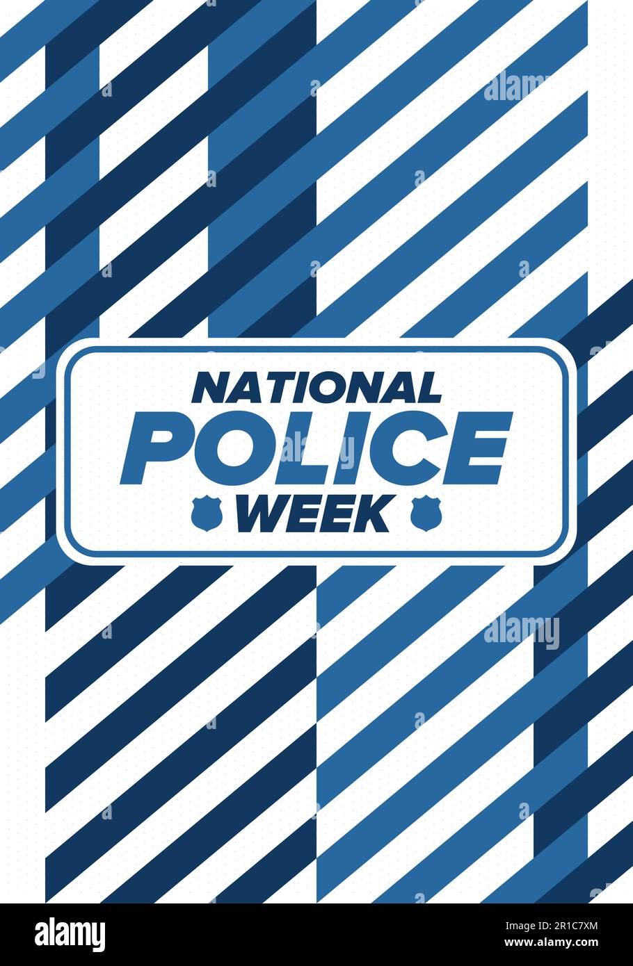 National Police Week in May. Celebrated in United States. In honor of ...