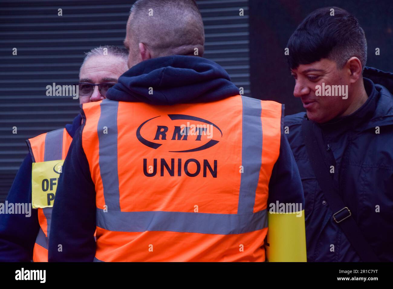 London, England, UK. 13th May, 2023. RMT (Rail, Maritime and Transport ...