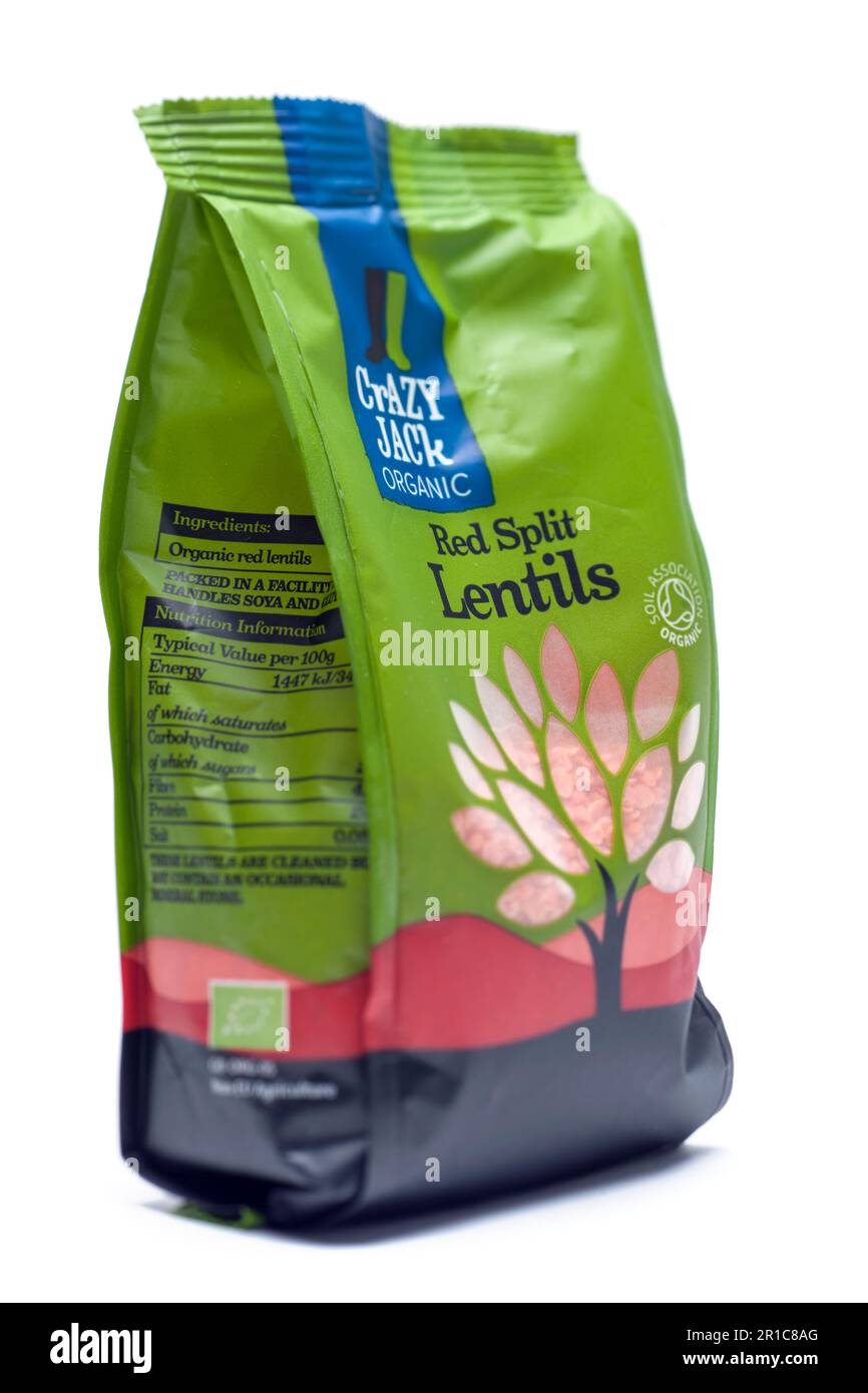 Bag of lentils hi-res stock photography and images - Alamy