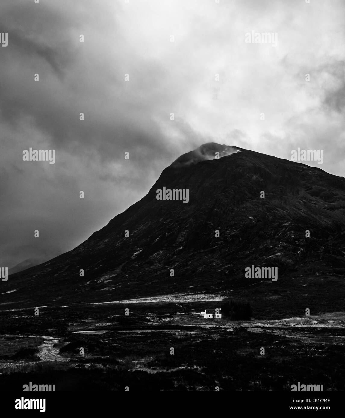 Glencoe, dramatic weather and cloud, highlands of Scotland, UK Stock ...