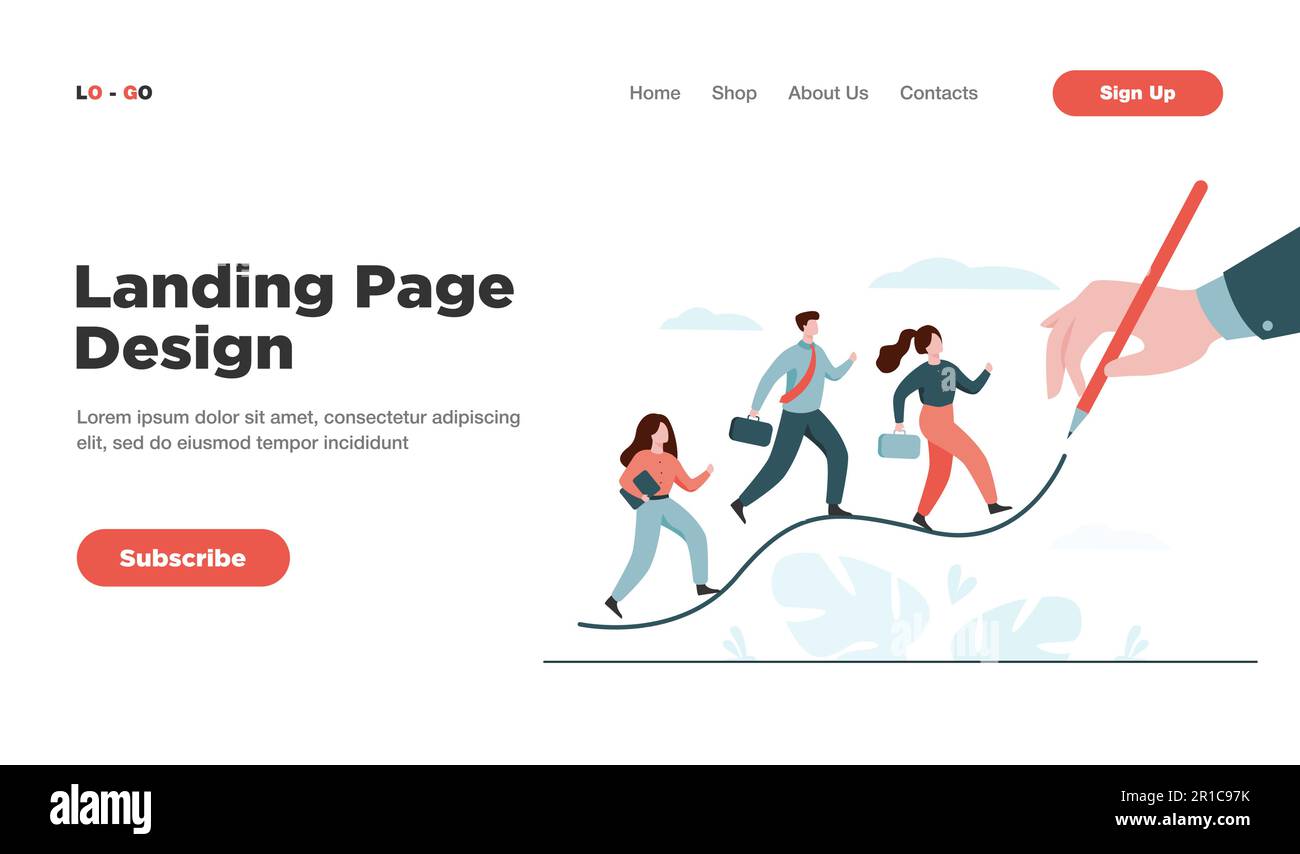 Business people walking up on increase chart line Stock Vector Image ...