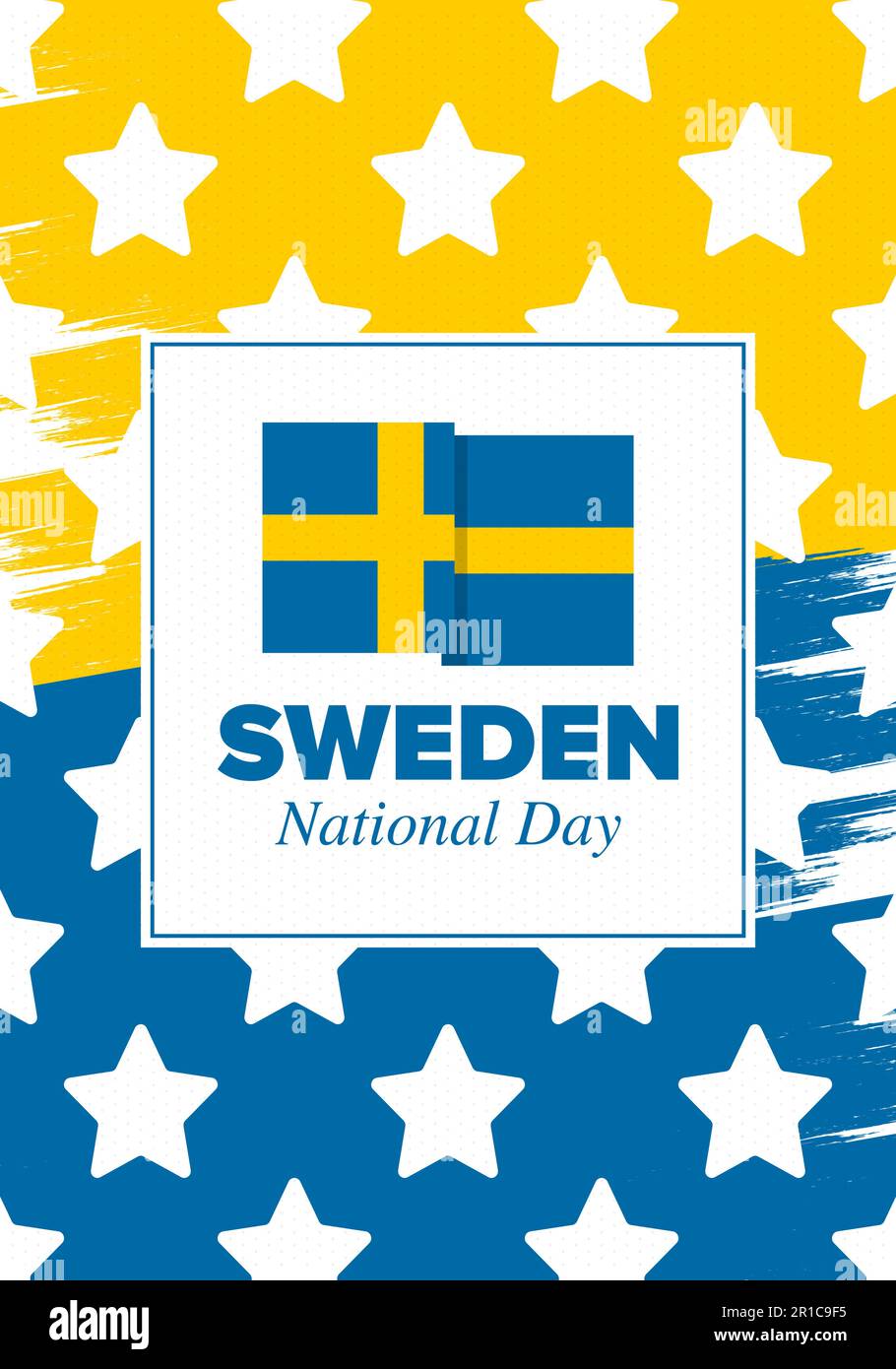 Sweden National Day. Celebrated on June 6 in Sweden. Happy national ...