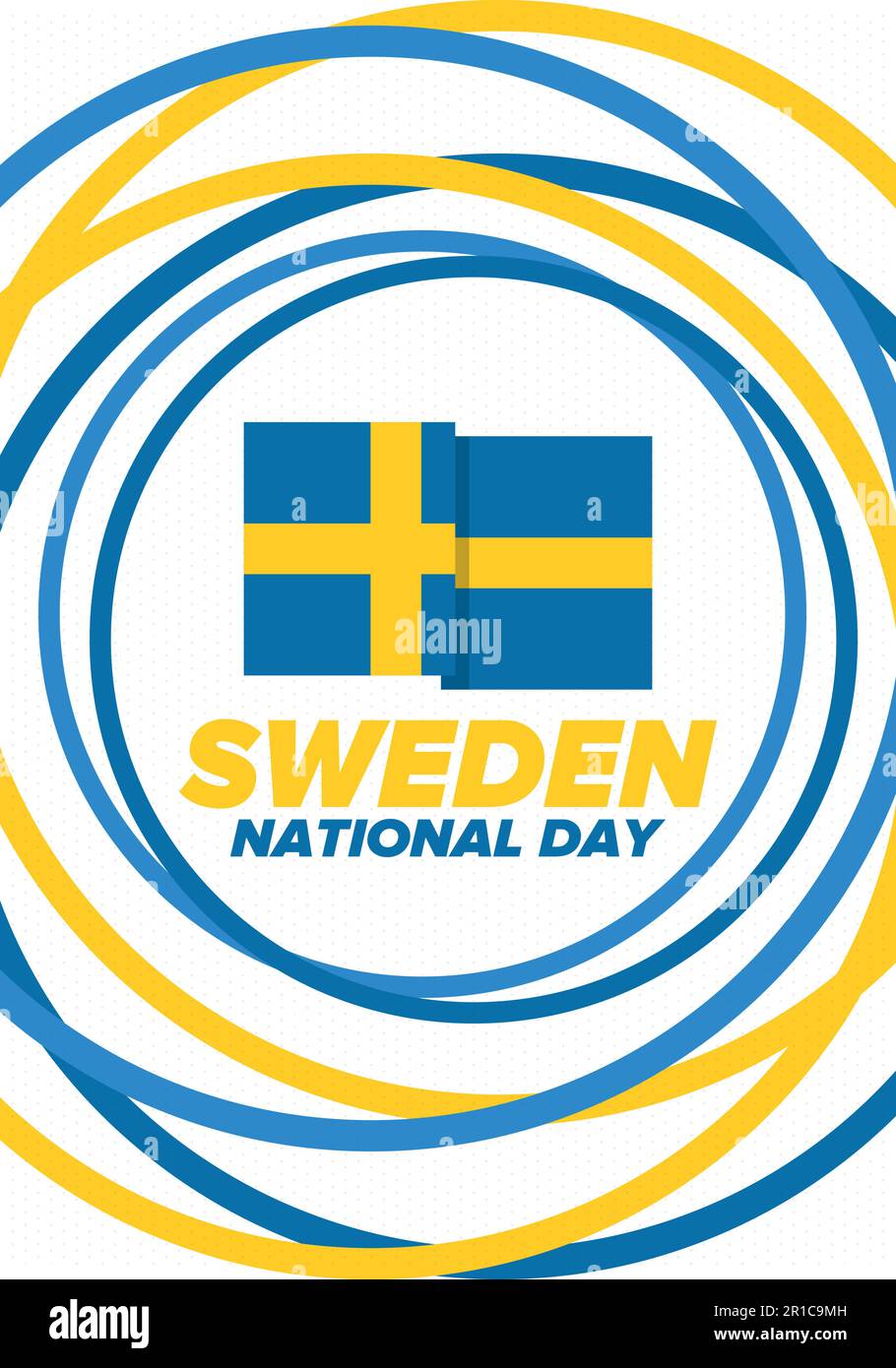 Sweden National Day. Celebrated on June 6 in Sweden. Happy national ...