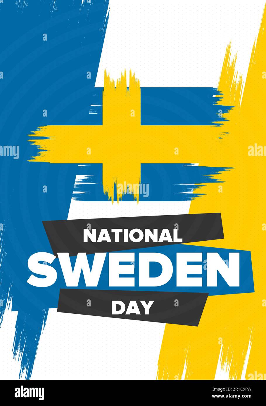 Sweden National Day. Celebrated on June 6 in Sweden. Happy national ...