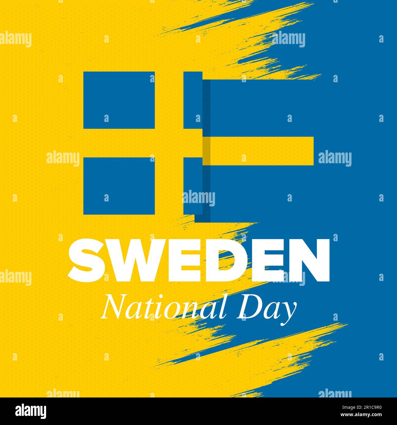 Sweden National Day. Celebrated on June 6 in Sweden. Happy national ...
