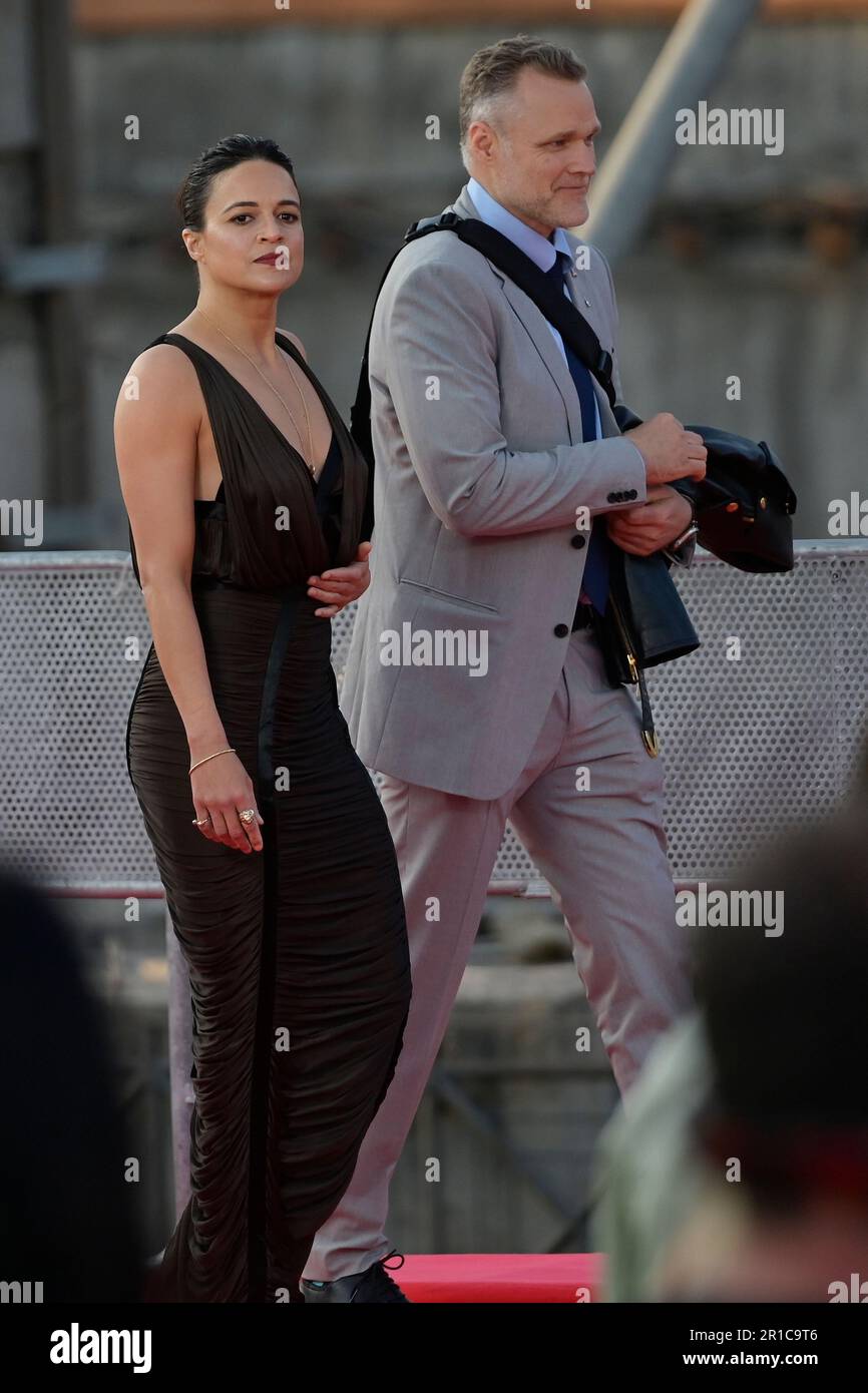 Rome, Italy. 12th May, 2023. Michelle Rodriguez attends at the red ...
