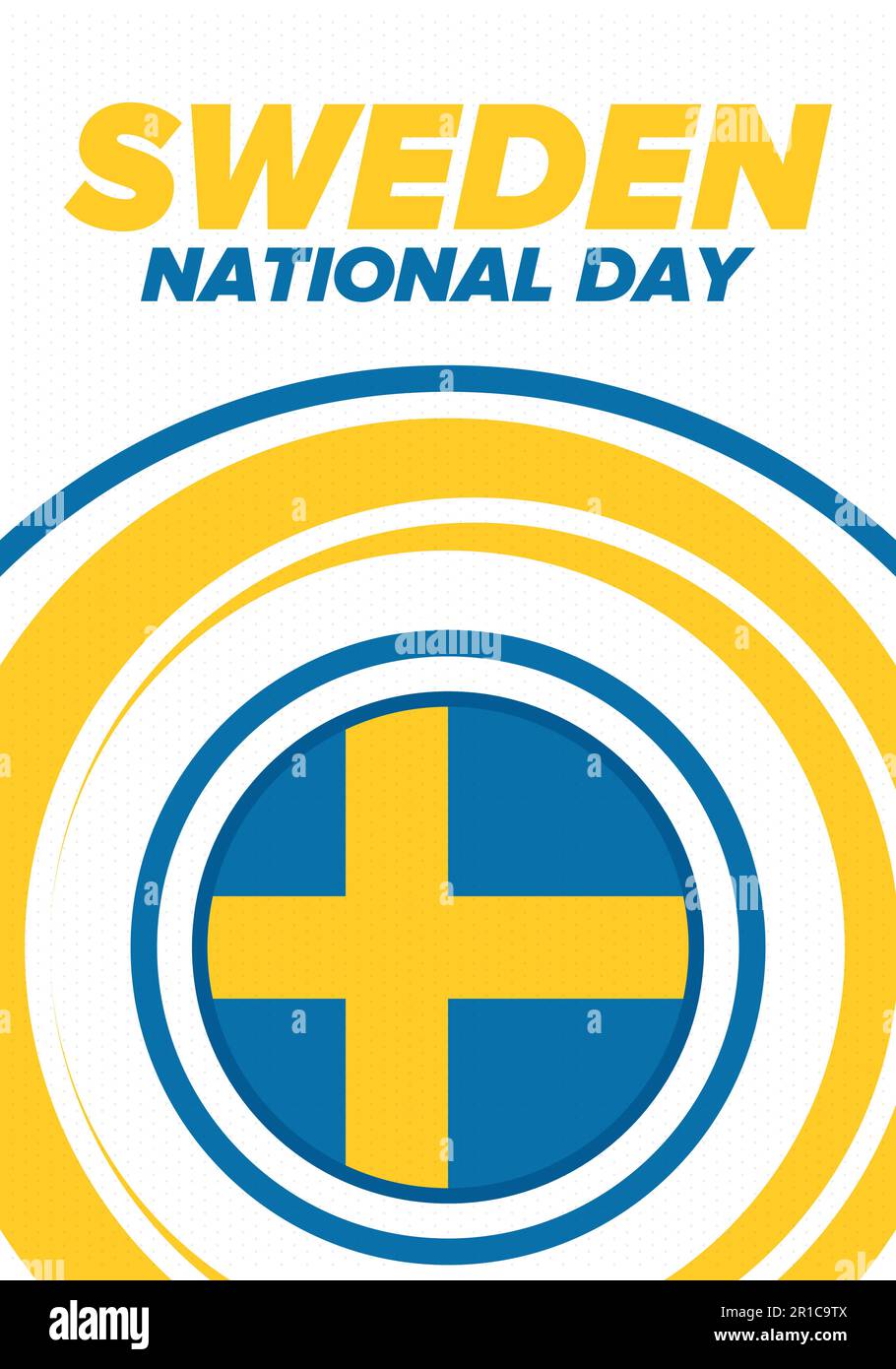 Sweden National Day. Celebrated on June 6 in Sweden. Happy national ...