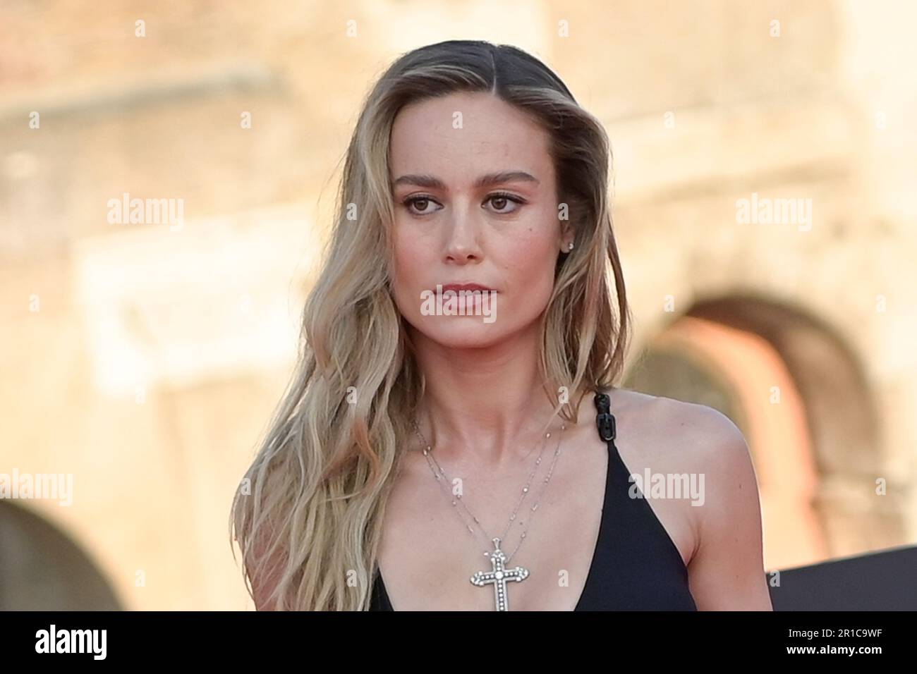 Rome, Italy. 12th May, 2023. Brie Larson attends at the red carpet of ...