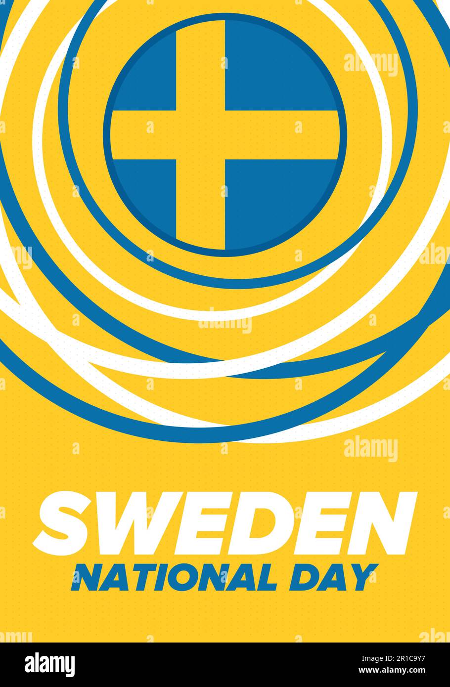 Sweden National Day. Celebrated on June 6 in Sweden. Happy national ...