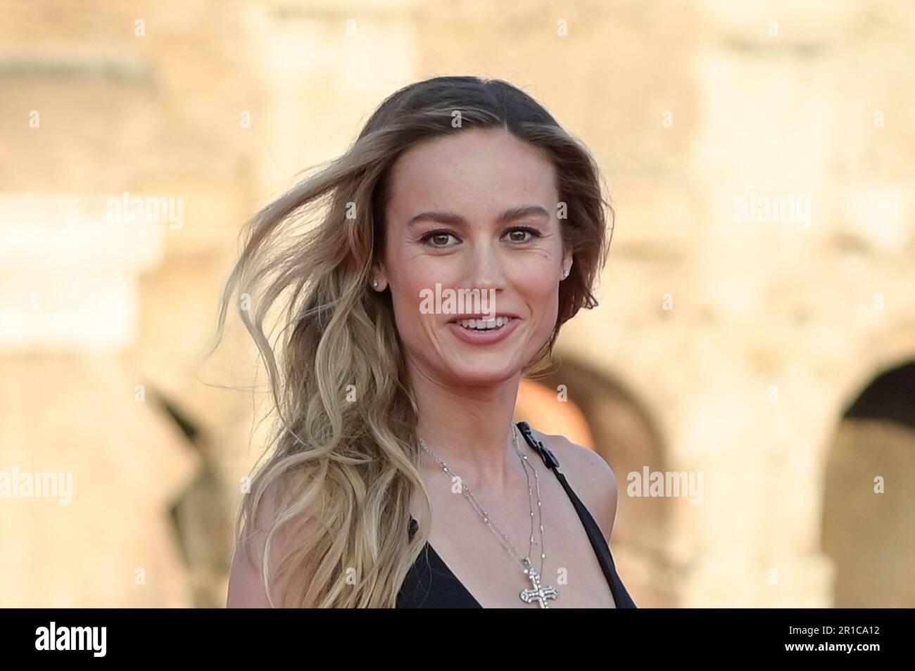 Rome, Italy. 12th May, 2023. Brie Larson attends at the red carpet of ...