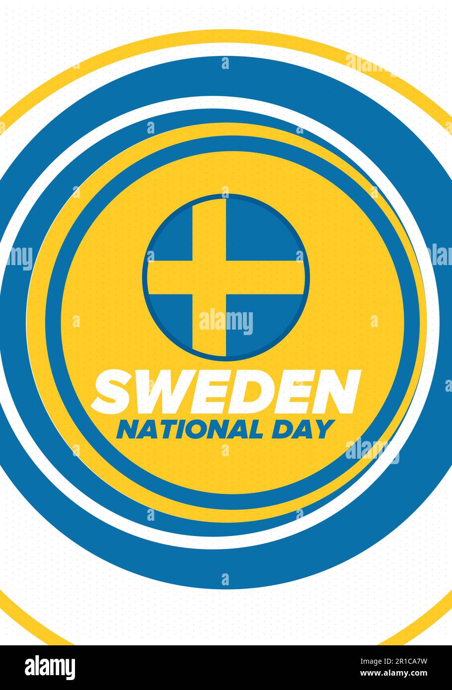 Sweden National Day. Celebrated on June 6 in Sweden. Happy national ...