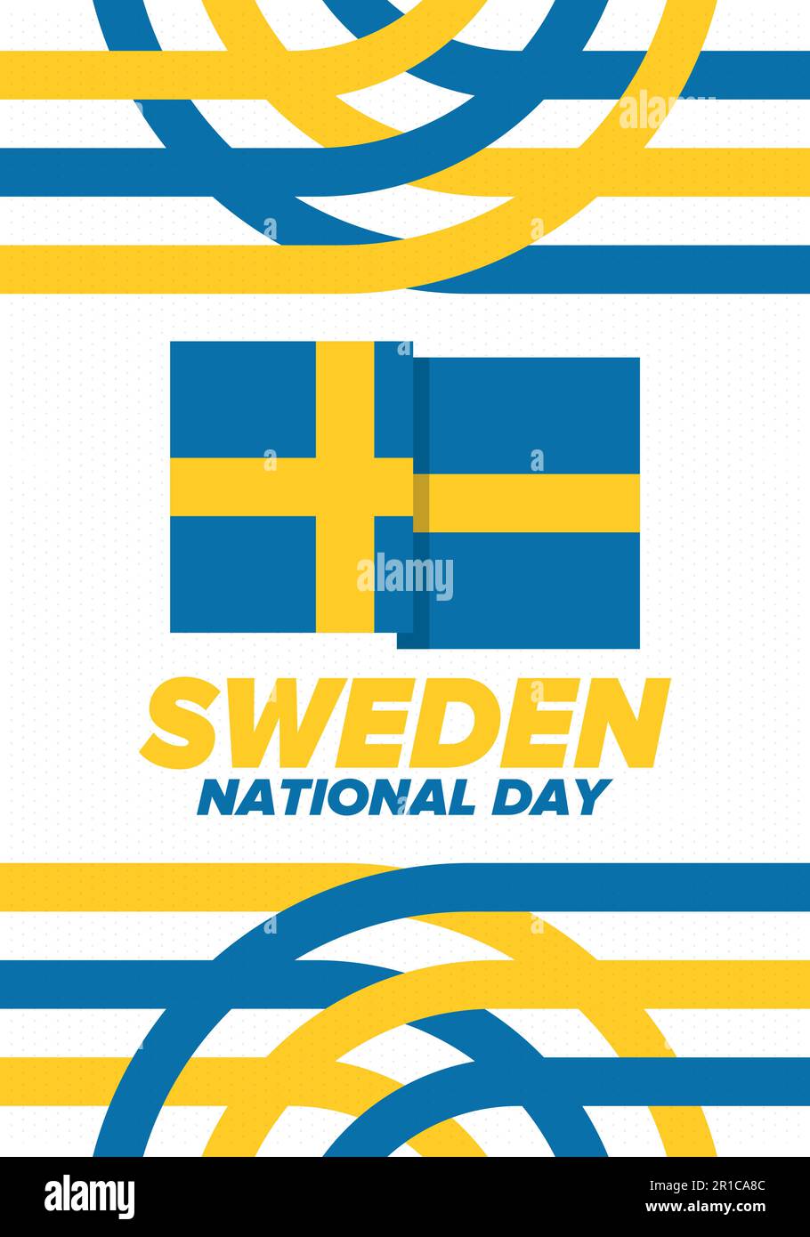 Sweden National Day. Celebrated on June 6 in Sweden. Happy national ...