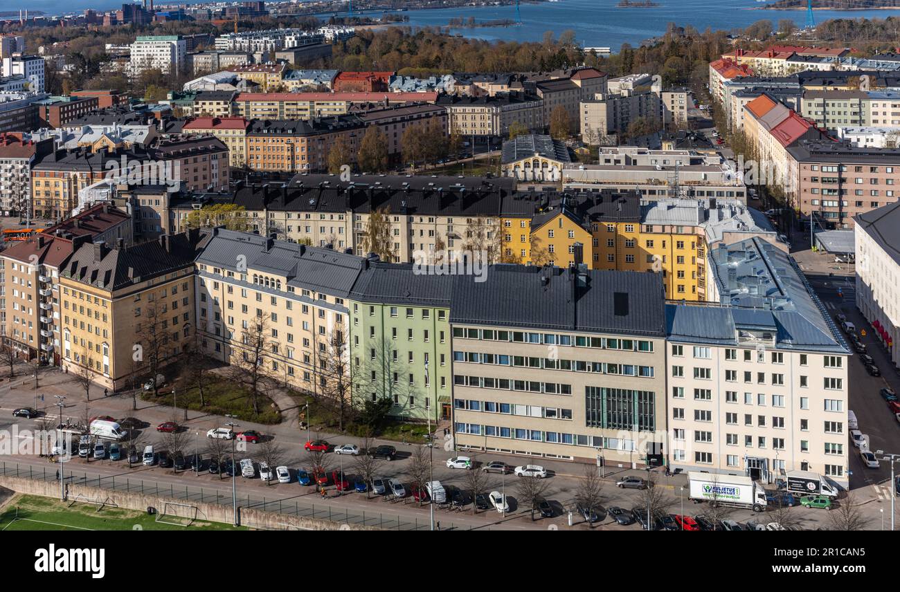 Aerial view of Helsinki, Finland Stock Photo - Alamy