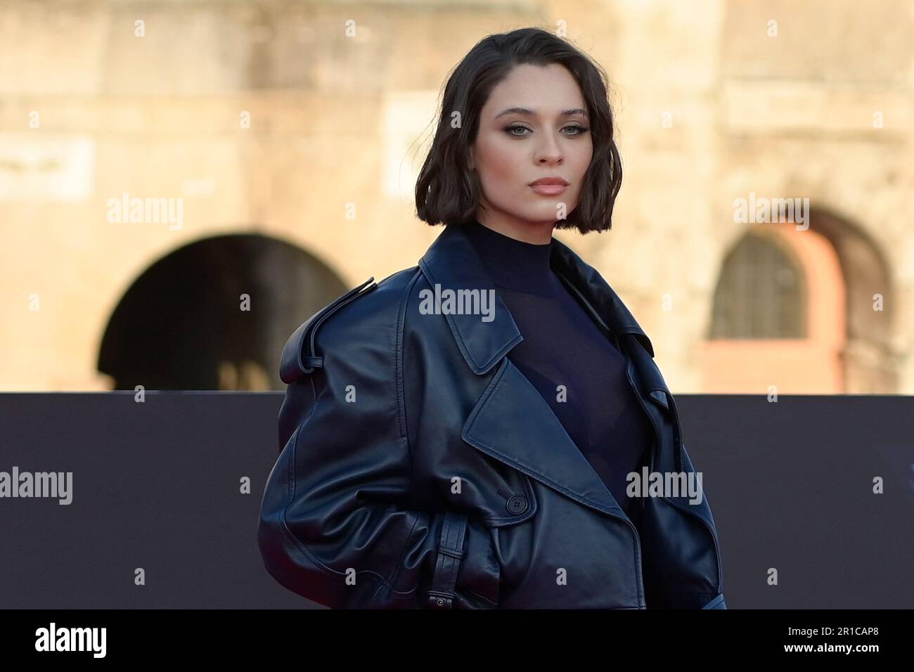 Rome, Italy. 12th May, 2023. Daniela Melchior attends at the red carpet ...