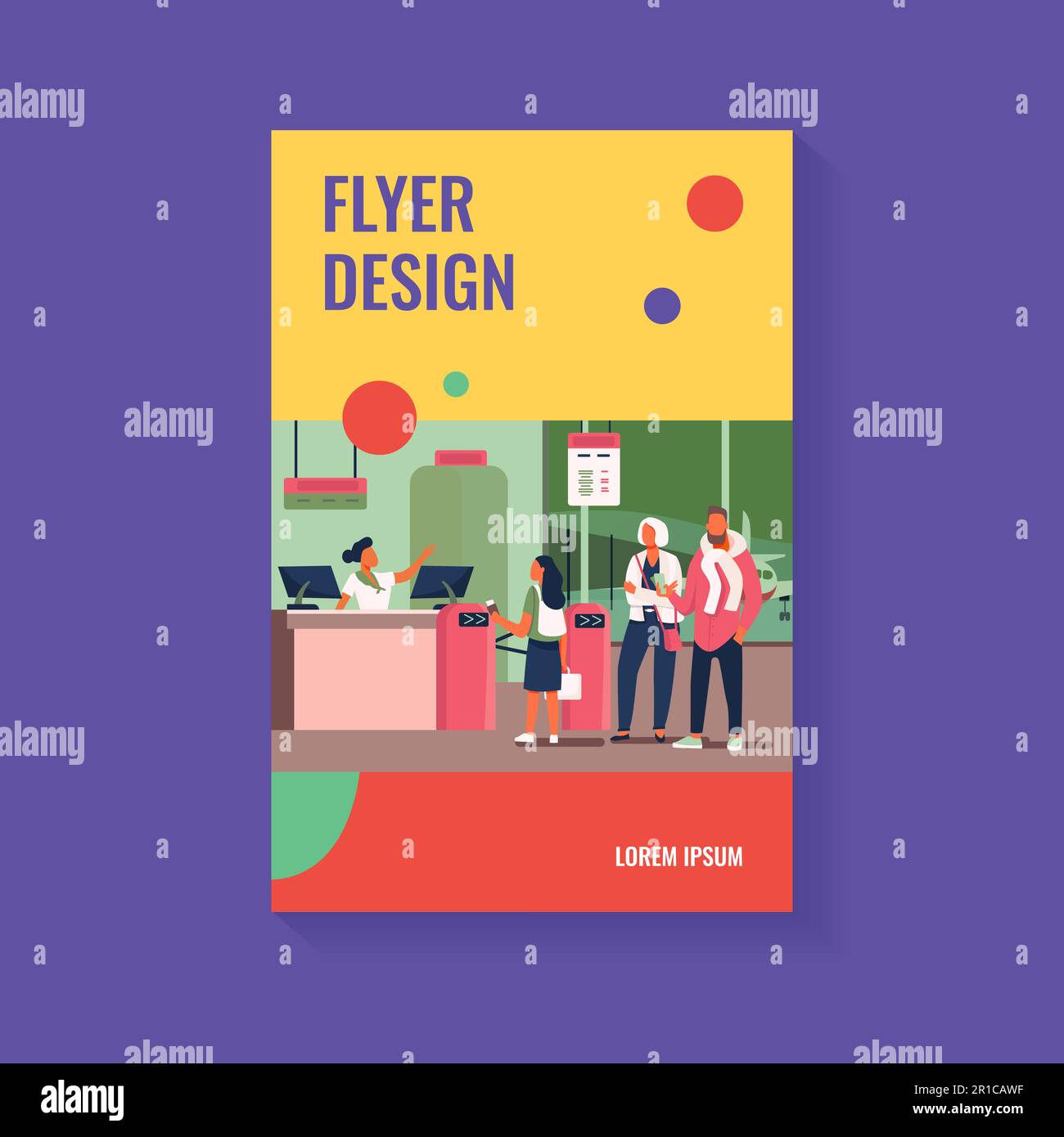 Passengers checking in registration hi-res stock photography and images ...