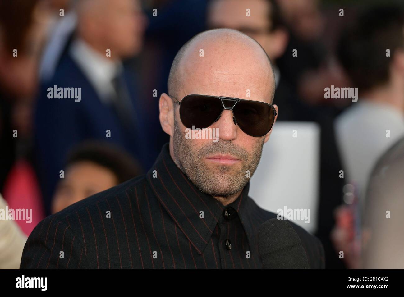 Rome, Italy. 12th May, 2023. Jason Statham attends at the red carpet of ...