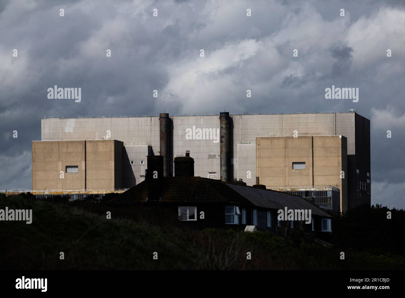 Sizewell A nuclear power station (decommissioned) Suffolk UK Stock ...