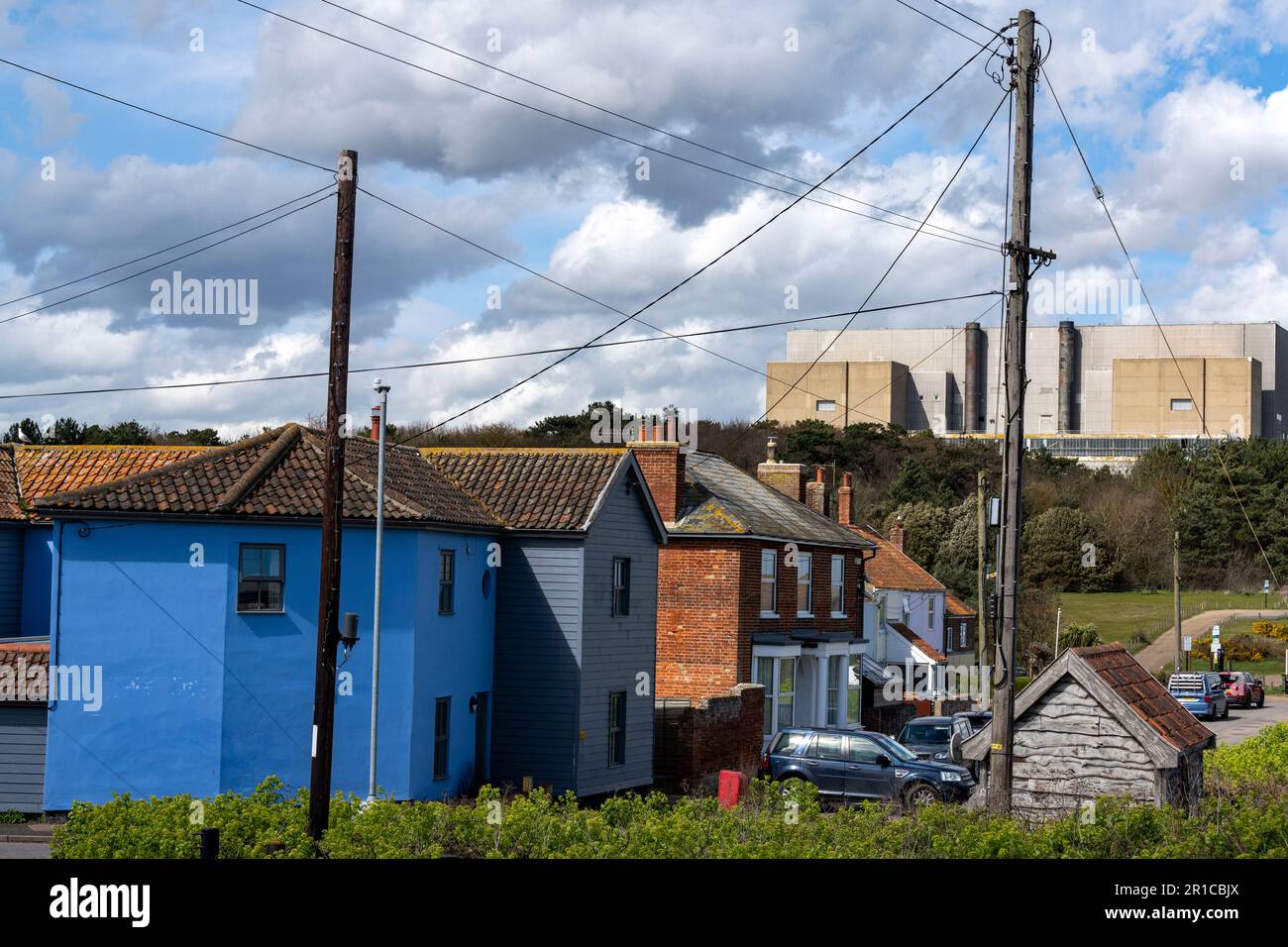 Sizewell A nuclear power station (decommissioned) Suffolk UK Stock ...