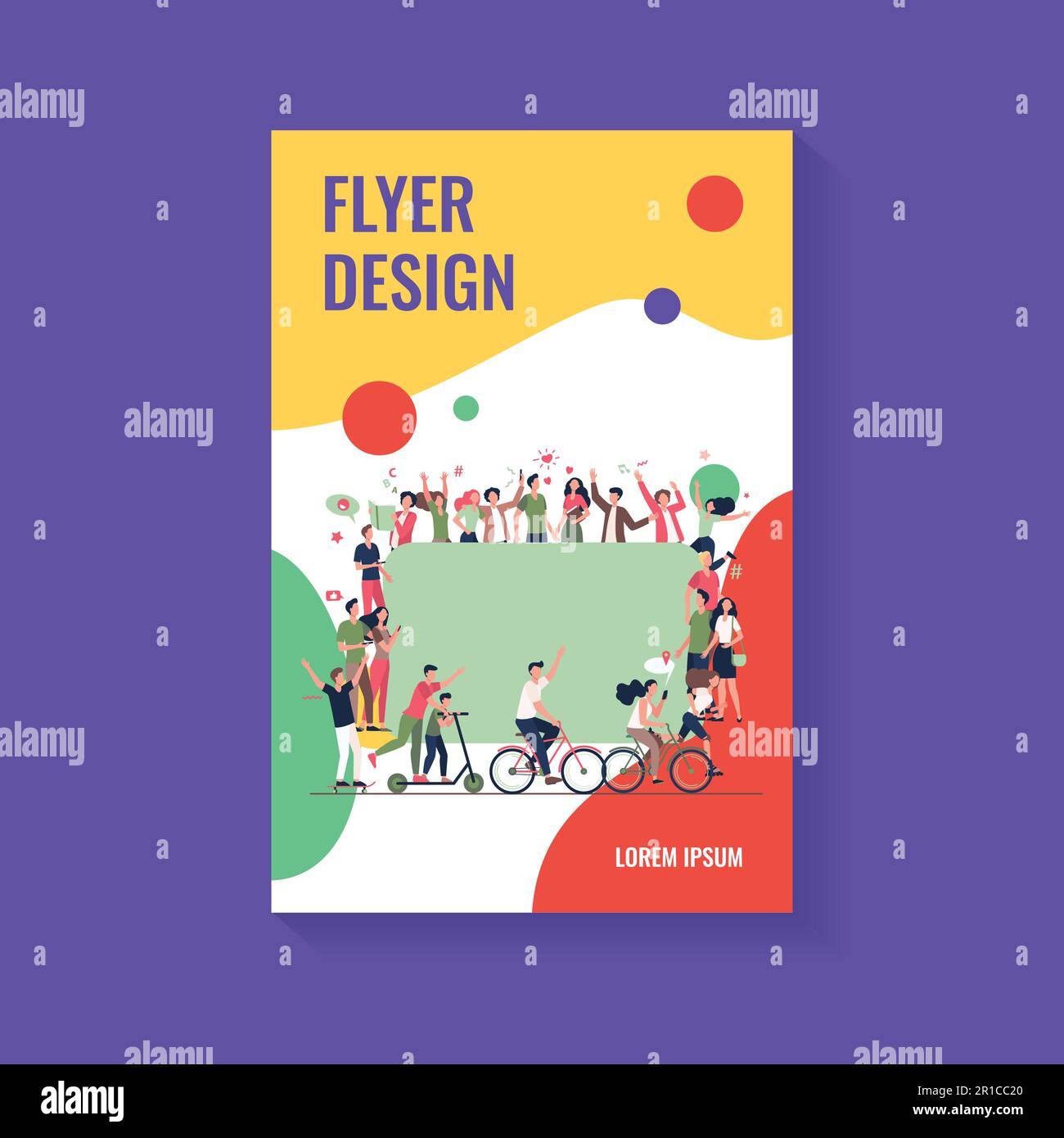 Different multicultural people in crowd Stock Vector Image & Art - Alamy