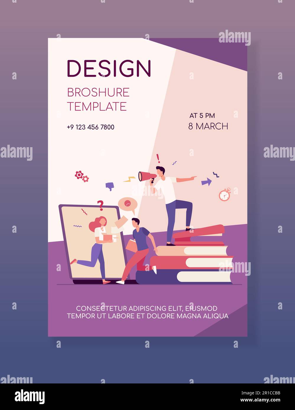 Office chaos vector illustration Stock Vector Image & Art - Alamy