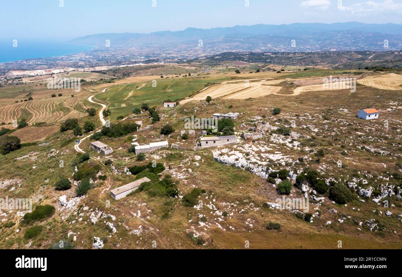 Fasli an abandoned Turkish Cypriot village on the Akamas peninsula ...
