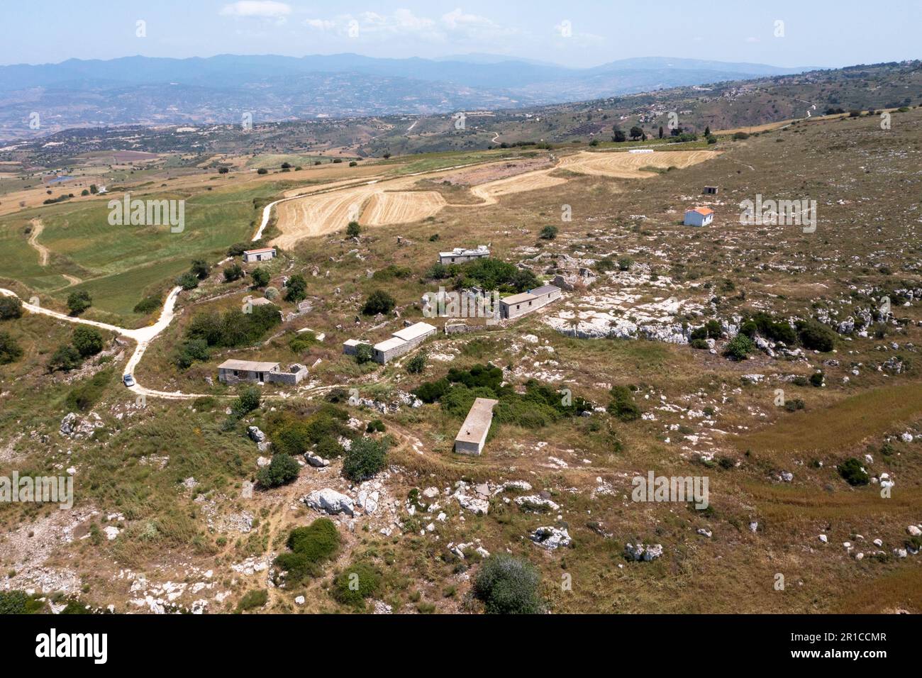 Aerial view false village hi-res stock photography and images - Alamy