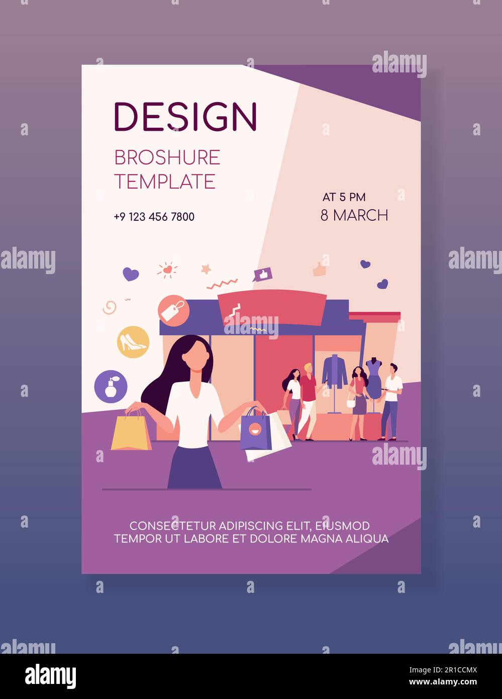 Street fashion display Stock Vector Images - Alamy