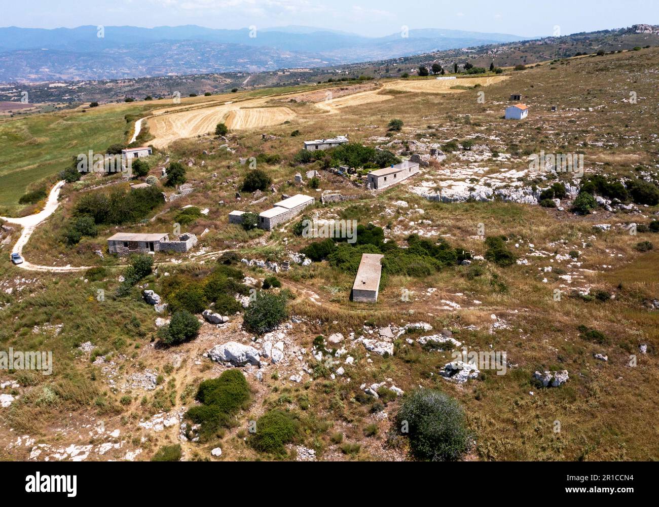 Fasli an abandoned Turkish Cypriot village on the Akamas peninsula ...
