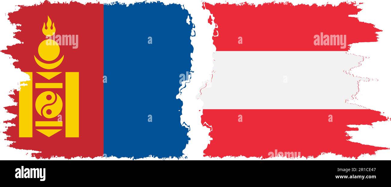Austria and Mongolia grunge flags connection, vector Stock Vector Image ... Austria and Mongolia grunge flags connection, vector Stock Vector Image ...