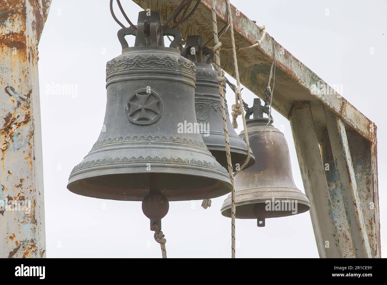 The bells of heaven go ting-a-ling Stock Photo - Alamy