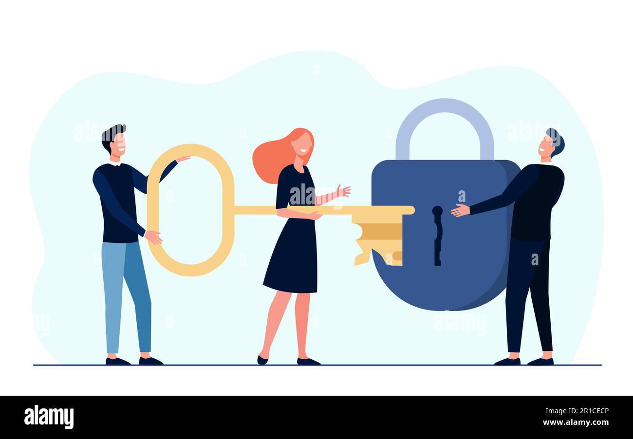 Business team finding solution together Stock Vector Image & Art - Alamy