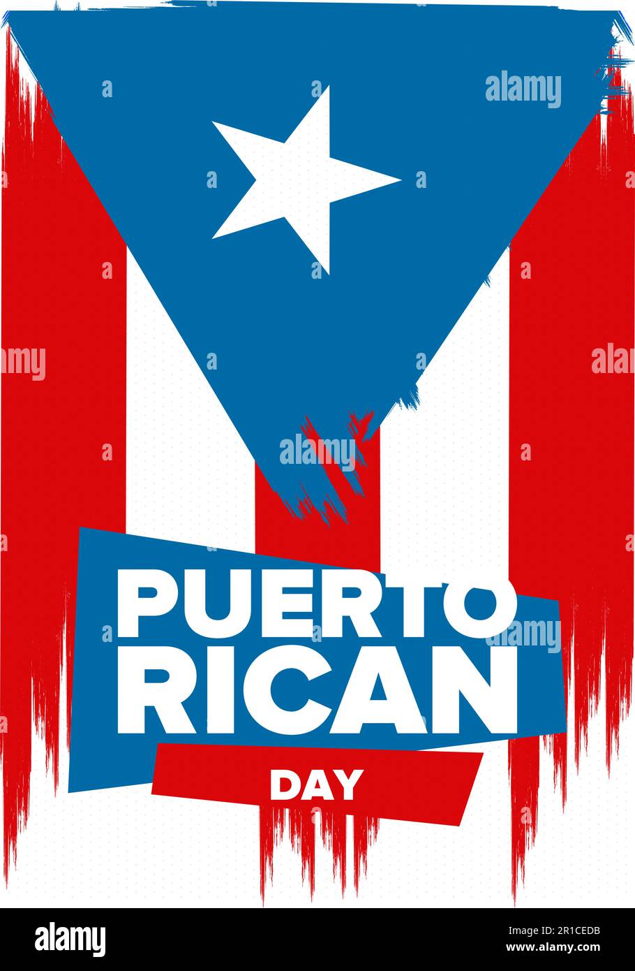 Puerto Rican Day. National happy holiday. Festival and parade in honor ...