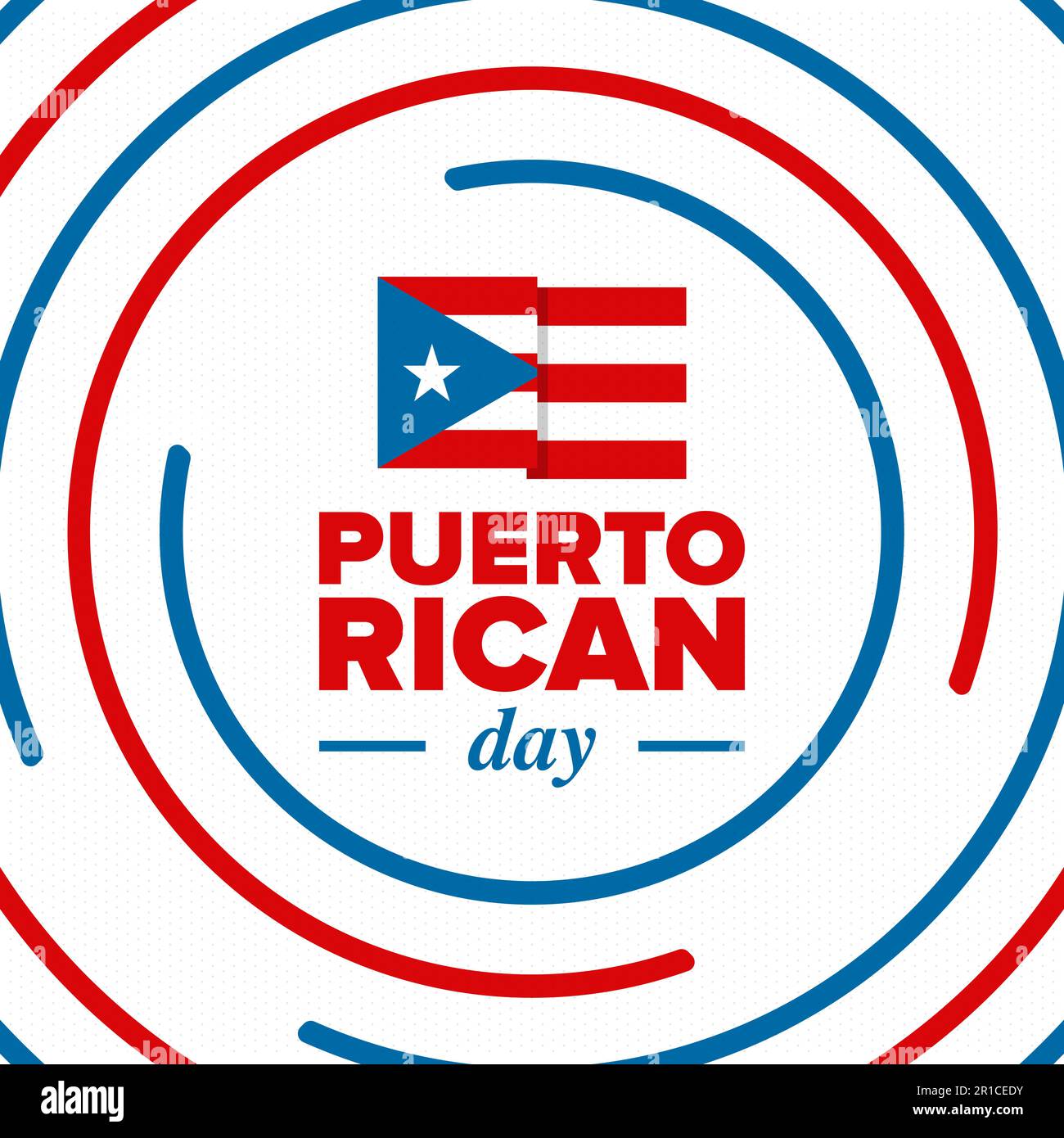 Puerto Rican Day. National happy holiday. Festival and parade in honor ...