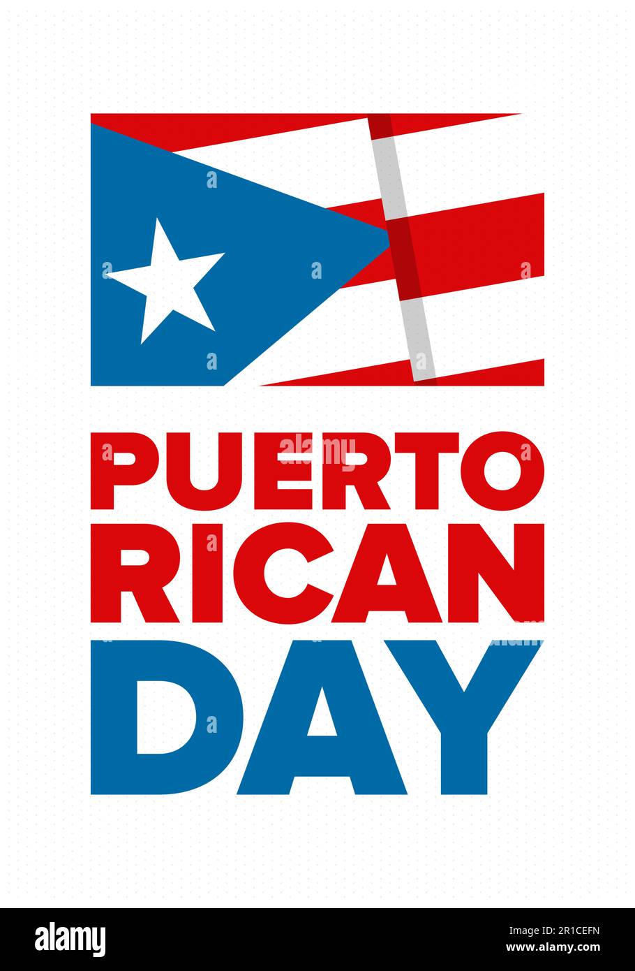 Puerto Rican Day. National happy holiday. Festival and parade in honor ...